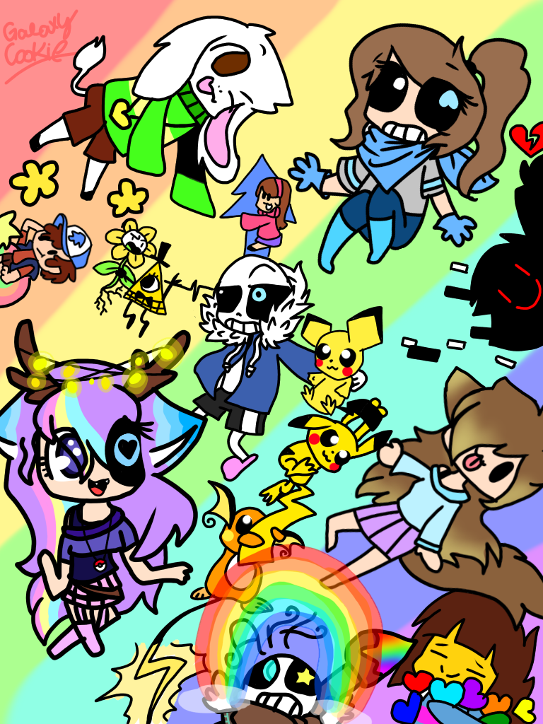 My doodley world (kinda) - ibisPaint