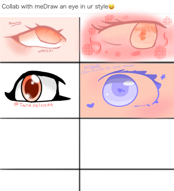 Cute eye collab! - ibisPaint