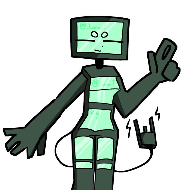 Glass Robot - ibisPaint