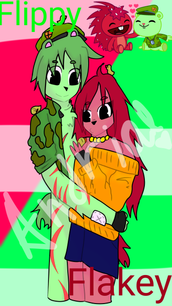 Flippy x flakey - ibisPaint