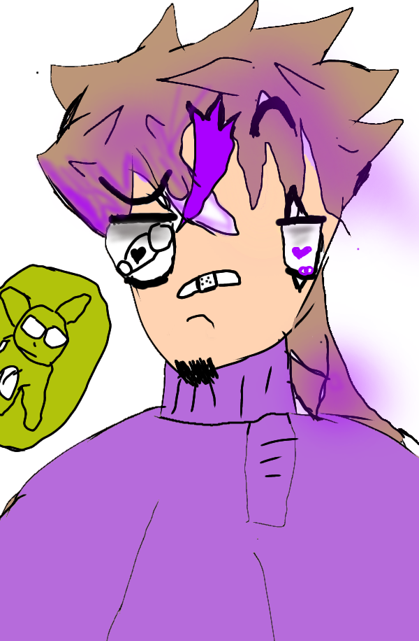 William Afton and Glitchtrap - ibisPaint
