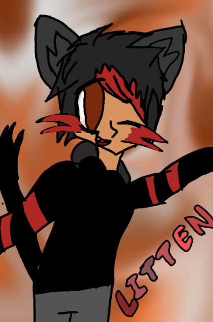 Litten! from Pokémon! Anime form - ibisPaint