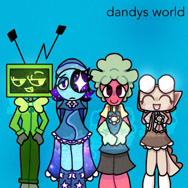 (dandys world) blue album cover - ibisPaint
