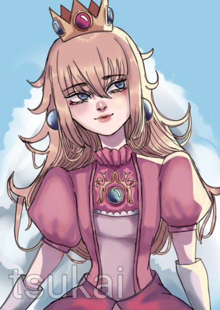 Princess Peach - ibisPaint