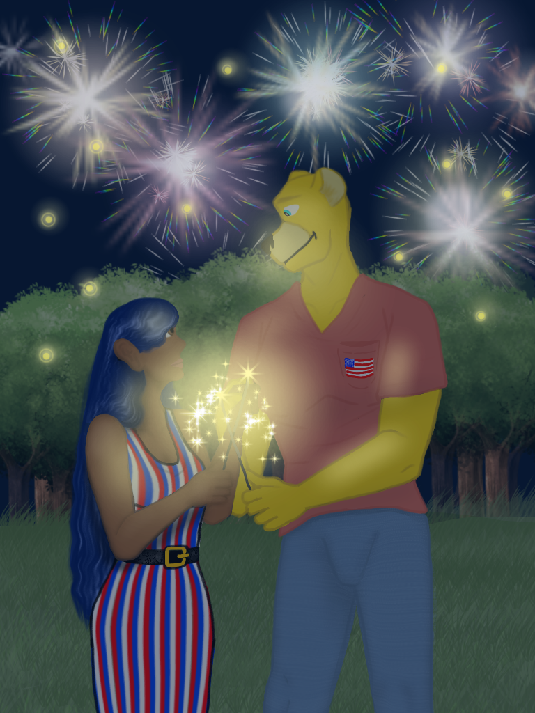 Happy 4th of July - ibisPaint