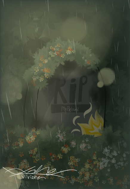 A Grave In The Forest. - ibisPaint