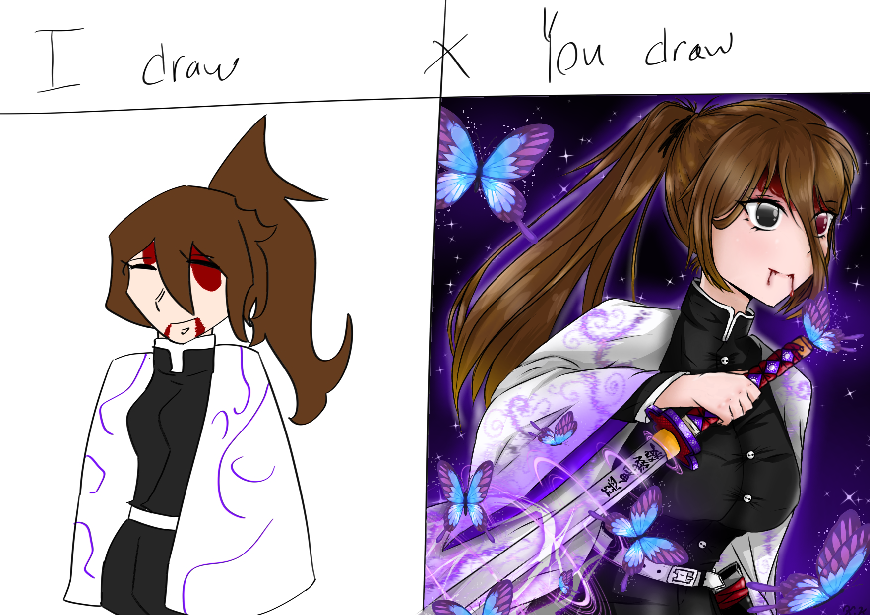 I draw You draw with Kate - ibisPaint