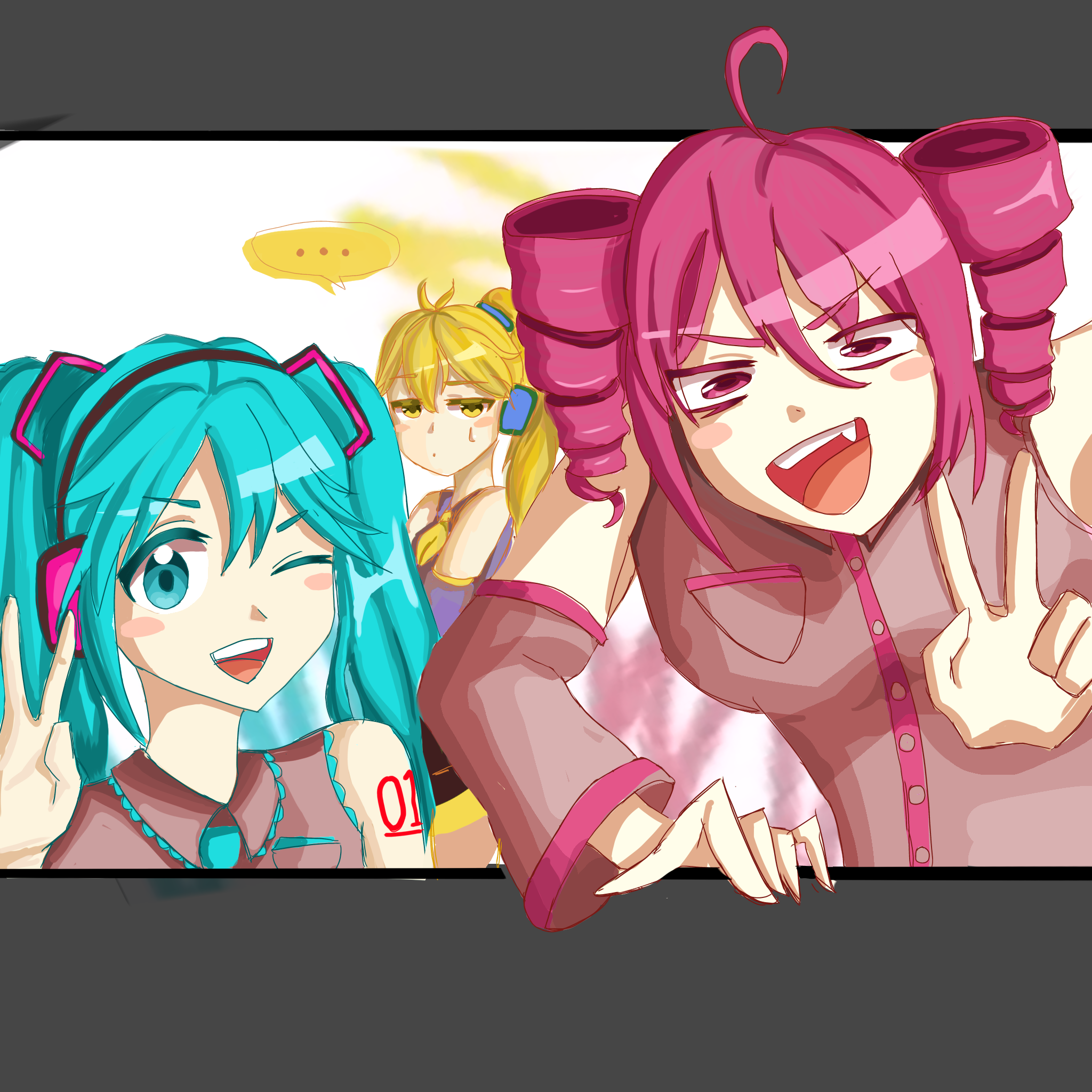 Triple Baka - ibisPaint