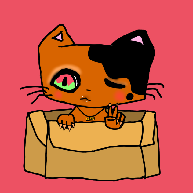 Cat oc (I made everything in it btw) - ibisPaint