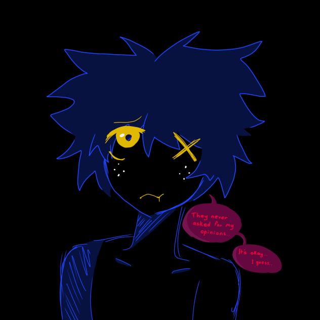 Blue haired guy! - ibisPaint