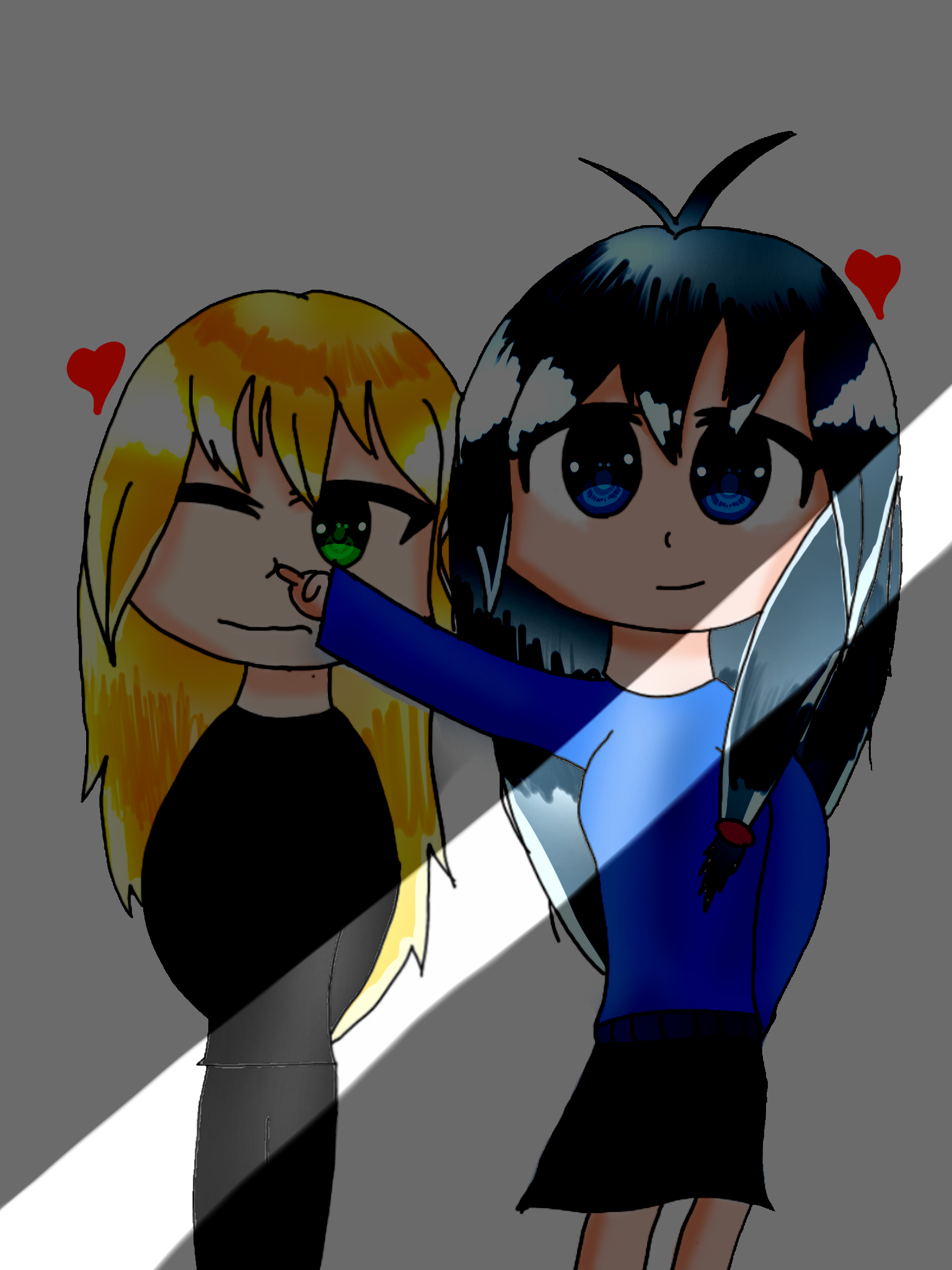 Locked in the closet (art trade) - ibisPaint