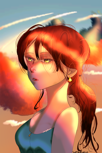 A sun that never sets - ibisPaint