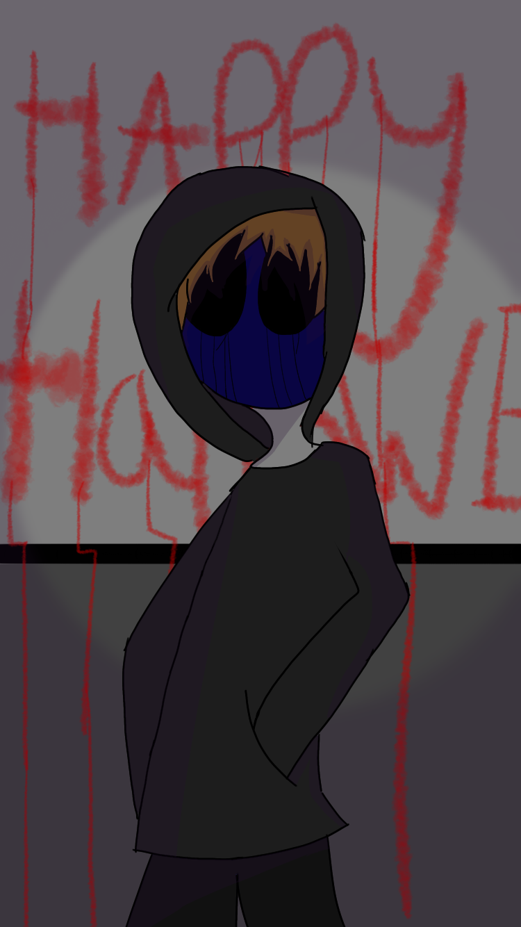 Eyeless jack happy Halloween - ibisPaint