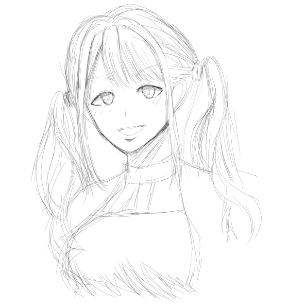 (old artwork) doodle Rika D4DJ - ibisPaint