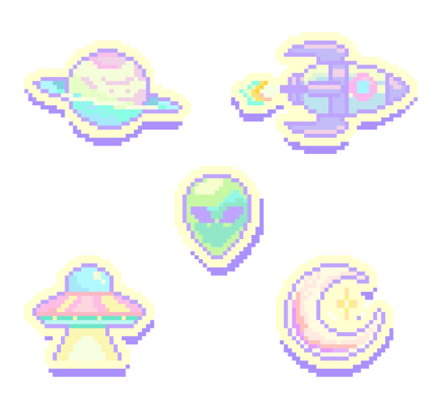 Dream Space stickers - ibisPaint