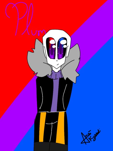 Plum (Sans and Fell Kid) - ibisPaint