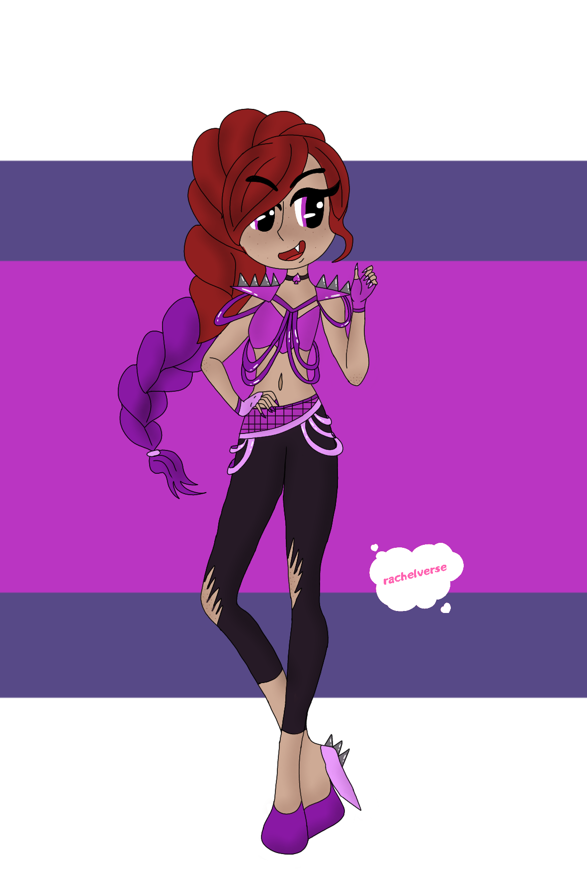 Amélia purple moda 1 - ibisPaint