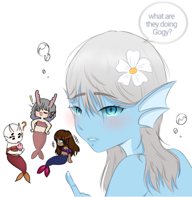 Mermaid Collab (FINISHED) - ibisPaint