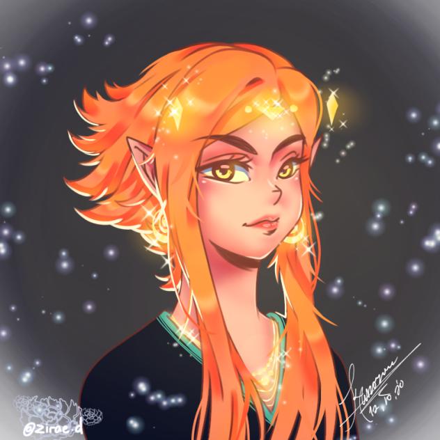 Golden Fantasy - ibisPaint