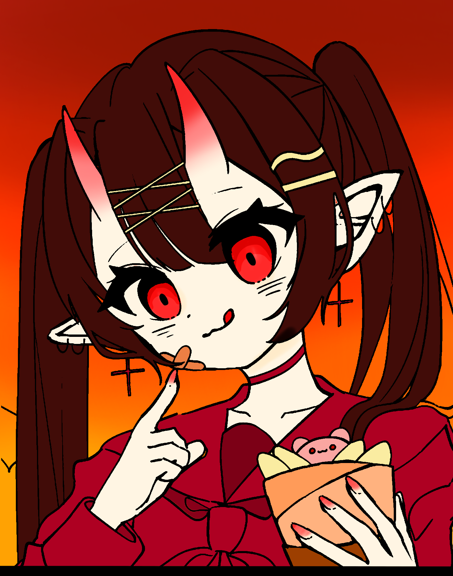 most beautiful demon - ibisPaint