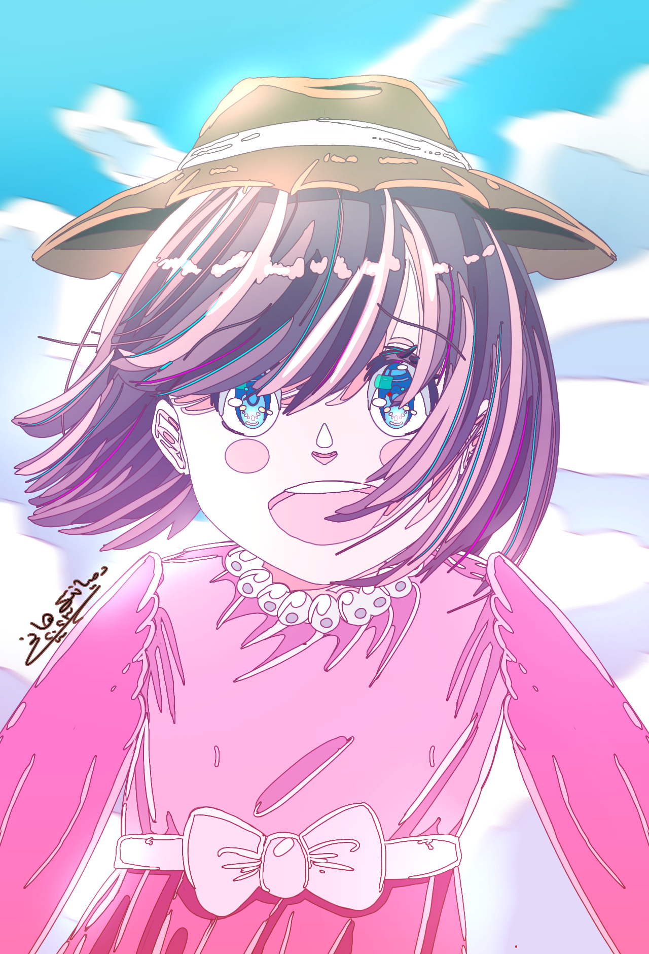 Turning around🍃👒 - ibisPaint