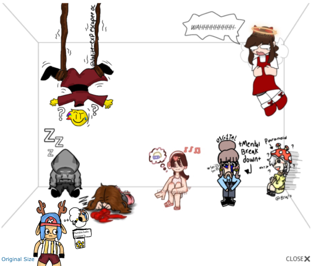 Stuck in a white room crossover - ibisPaint