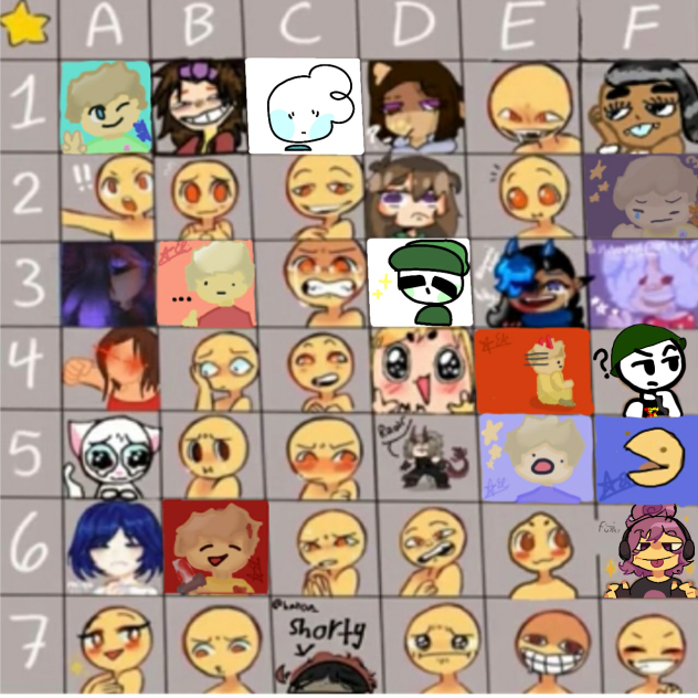 expressions collab - ibisPaint