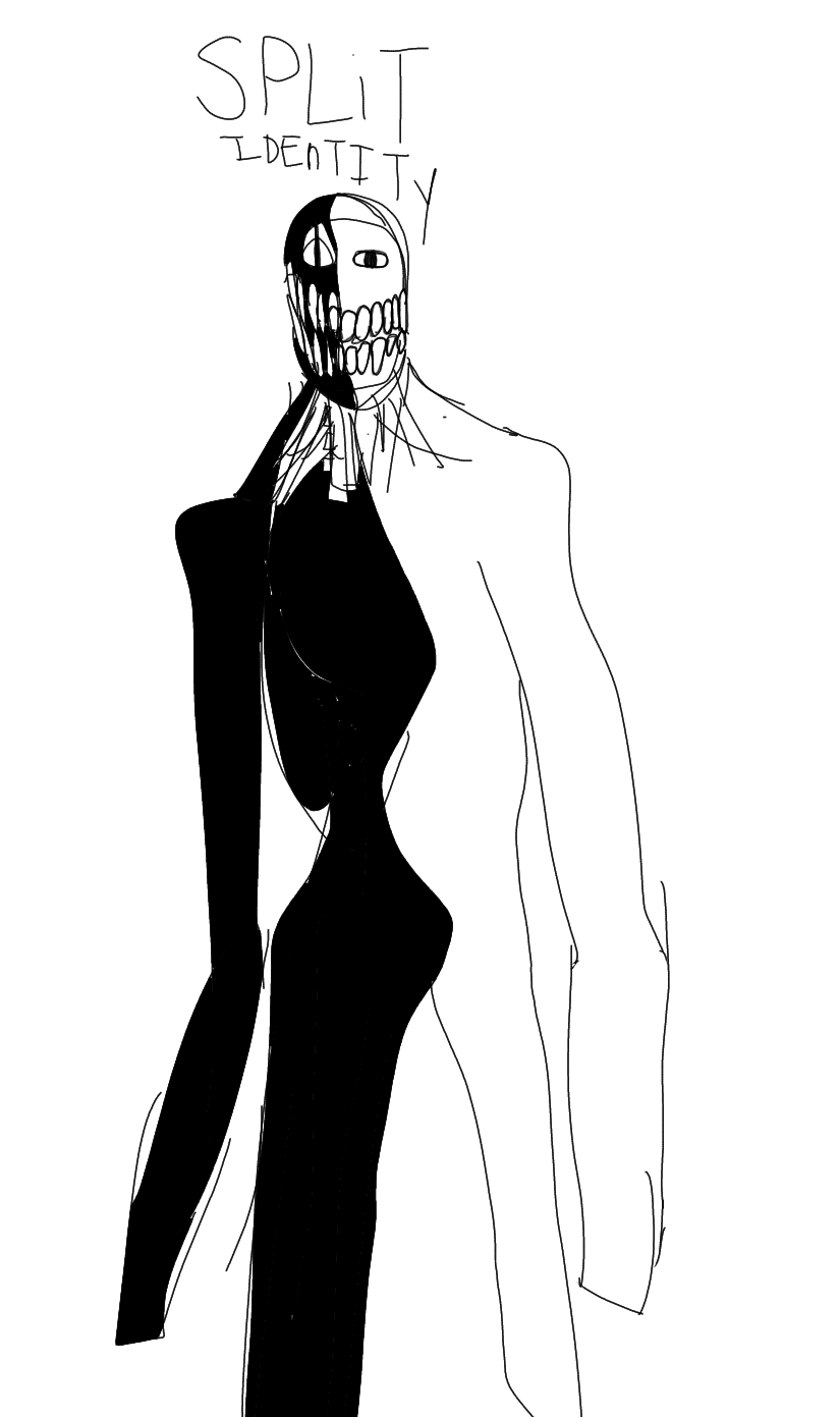 anomaly,' split identity - ibisPaint