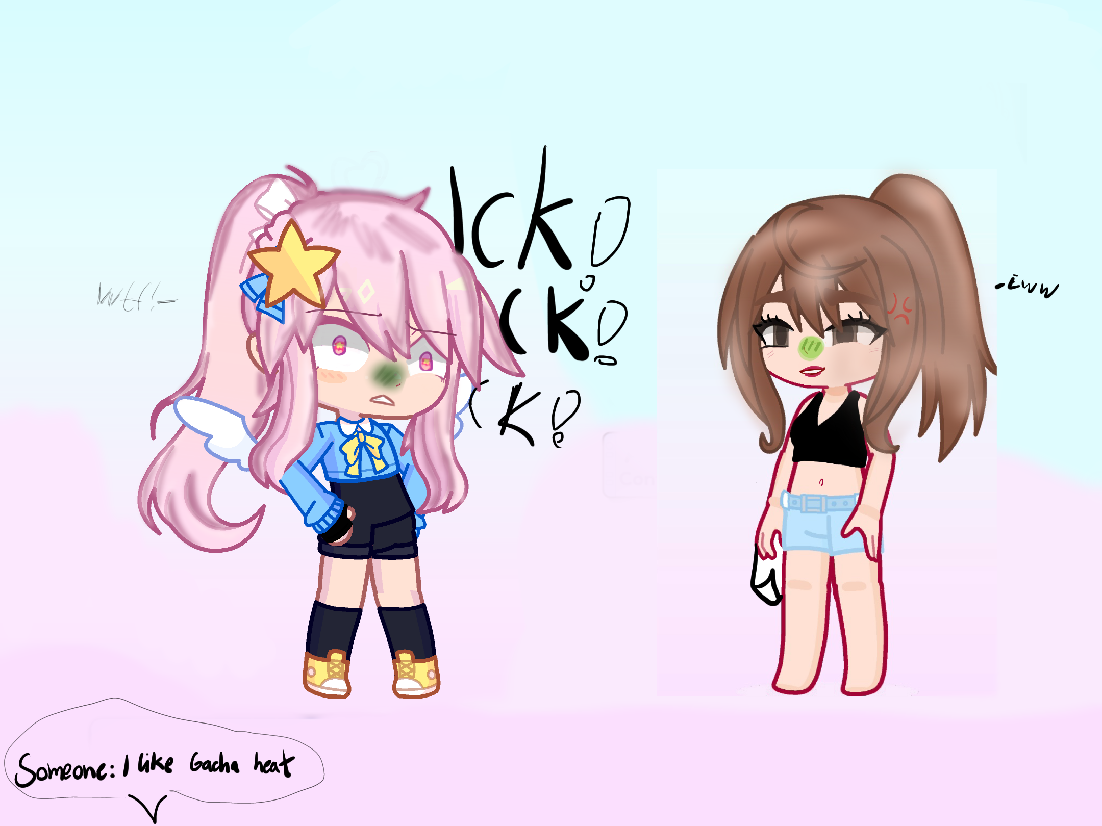 If anyone out there likes gacha heat 😭 - ibisPaint