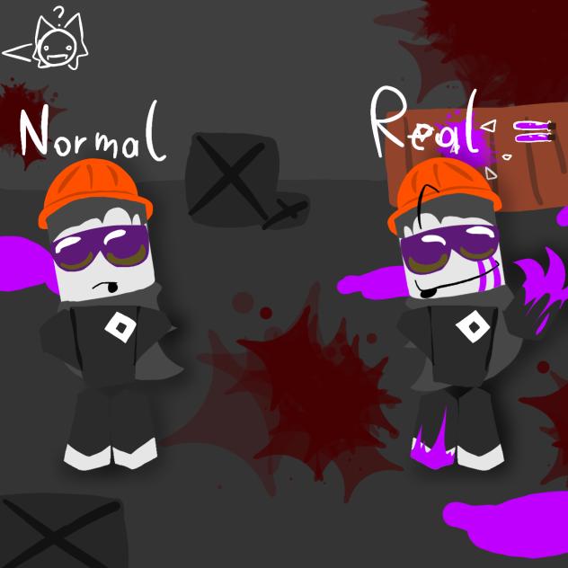 Normal Vs Real - ibisPaint
