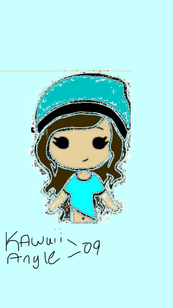 Blue Chibi - ibisPaint