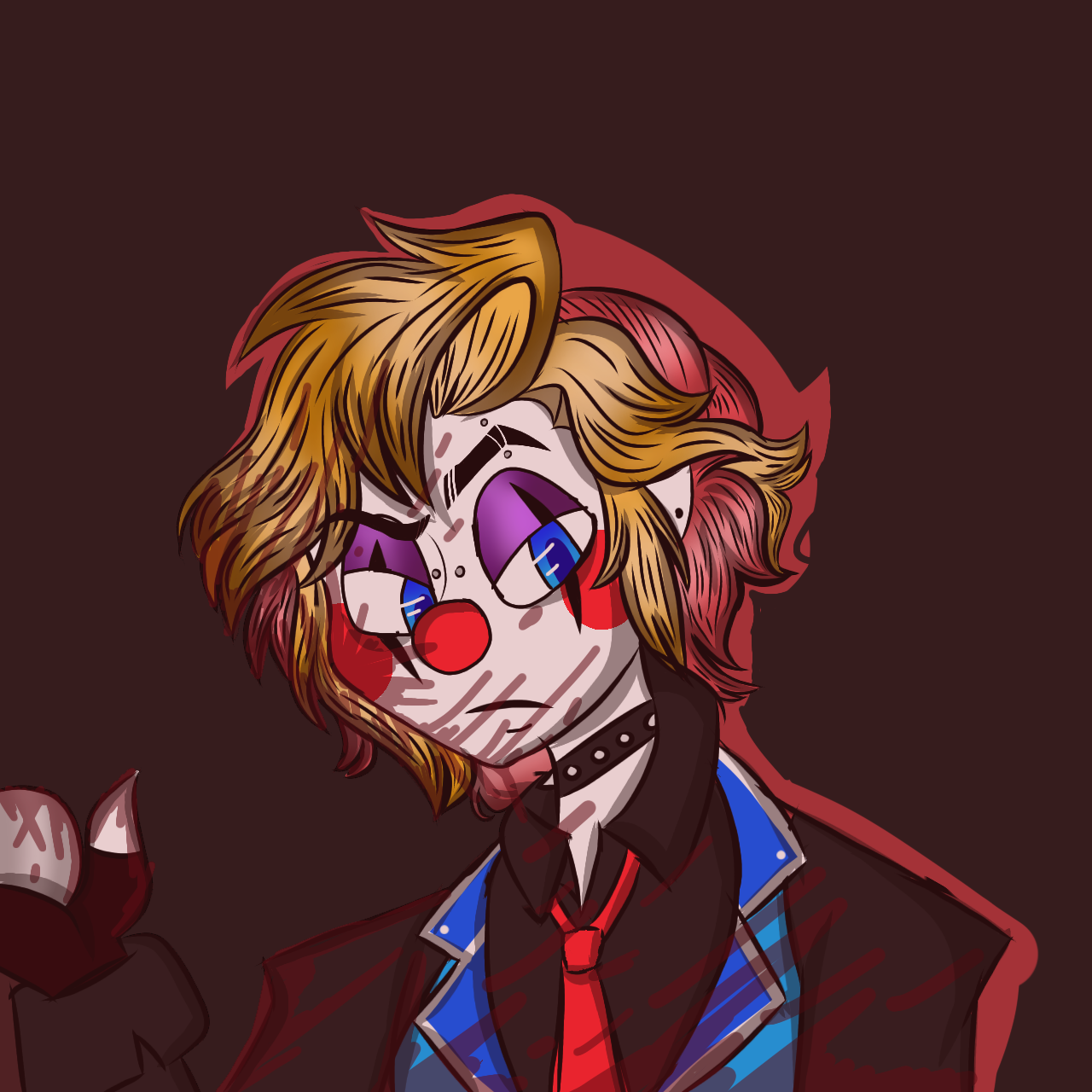 Ennard the clown performer - ibisPaint