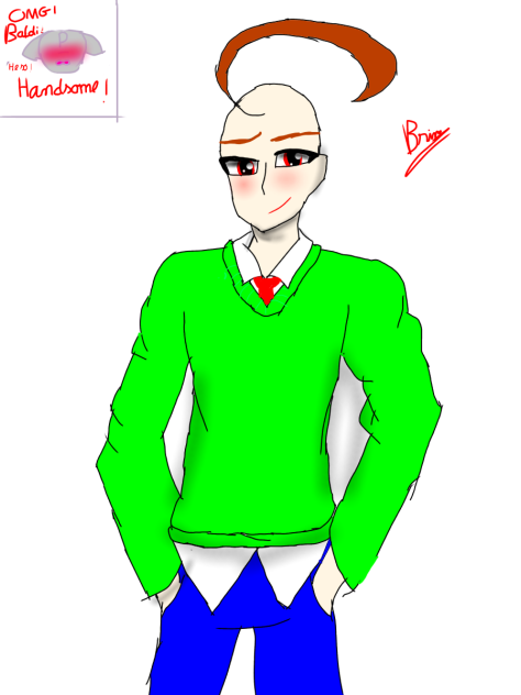 baldi x player(2) speedpaint - ibisPaint