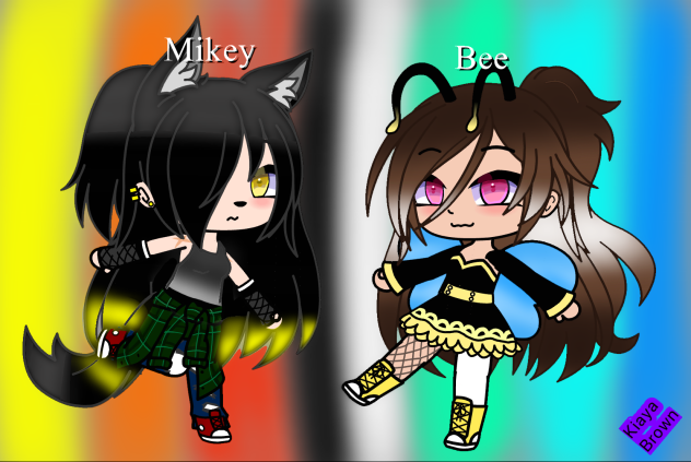 Art for Ashley valentine and Mini bee - ibisPaint