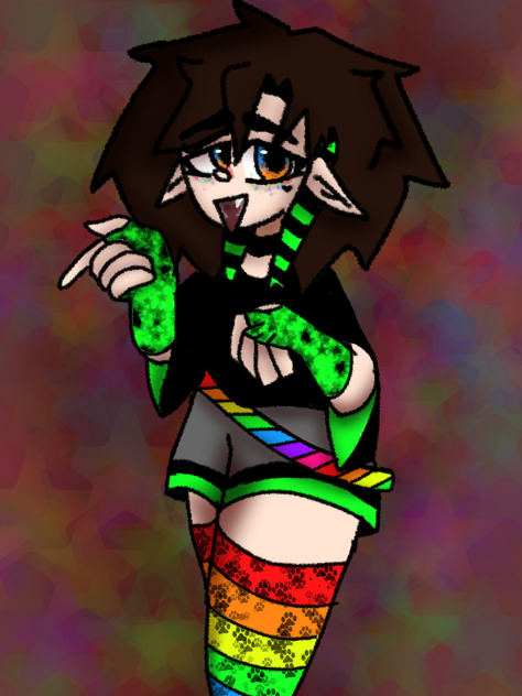 Scemo elf! - ibisPaint