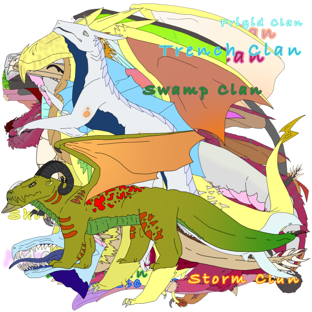 Wuginia Dragons - ibisPaint