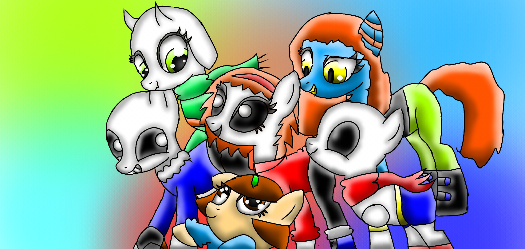 Undertale In the form of a pony - ibisPaint