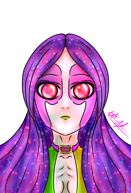 Sub Par Alien Lady Drawing - ibisPaint