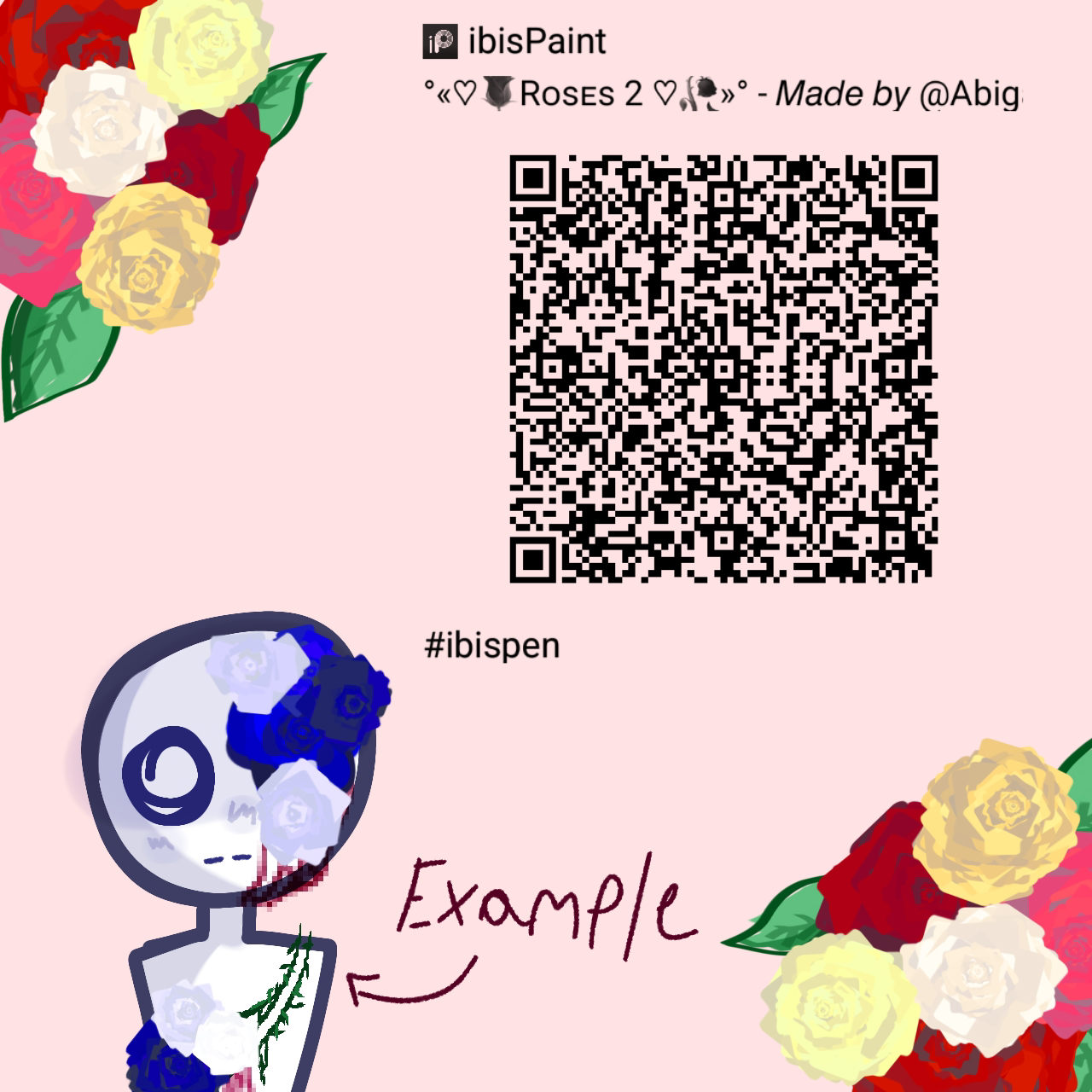 Rose Brush 2 - Made by Abigailbrine_Arts - ibisPaint