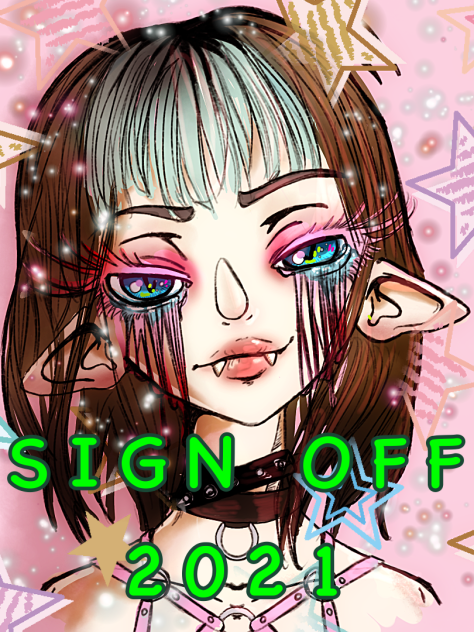 Sign off 2021 - ibisPaint