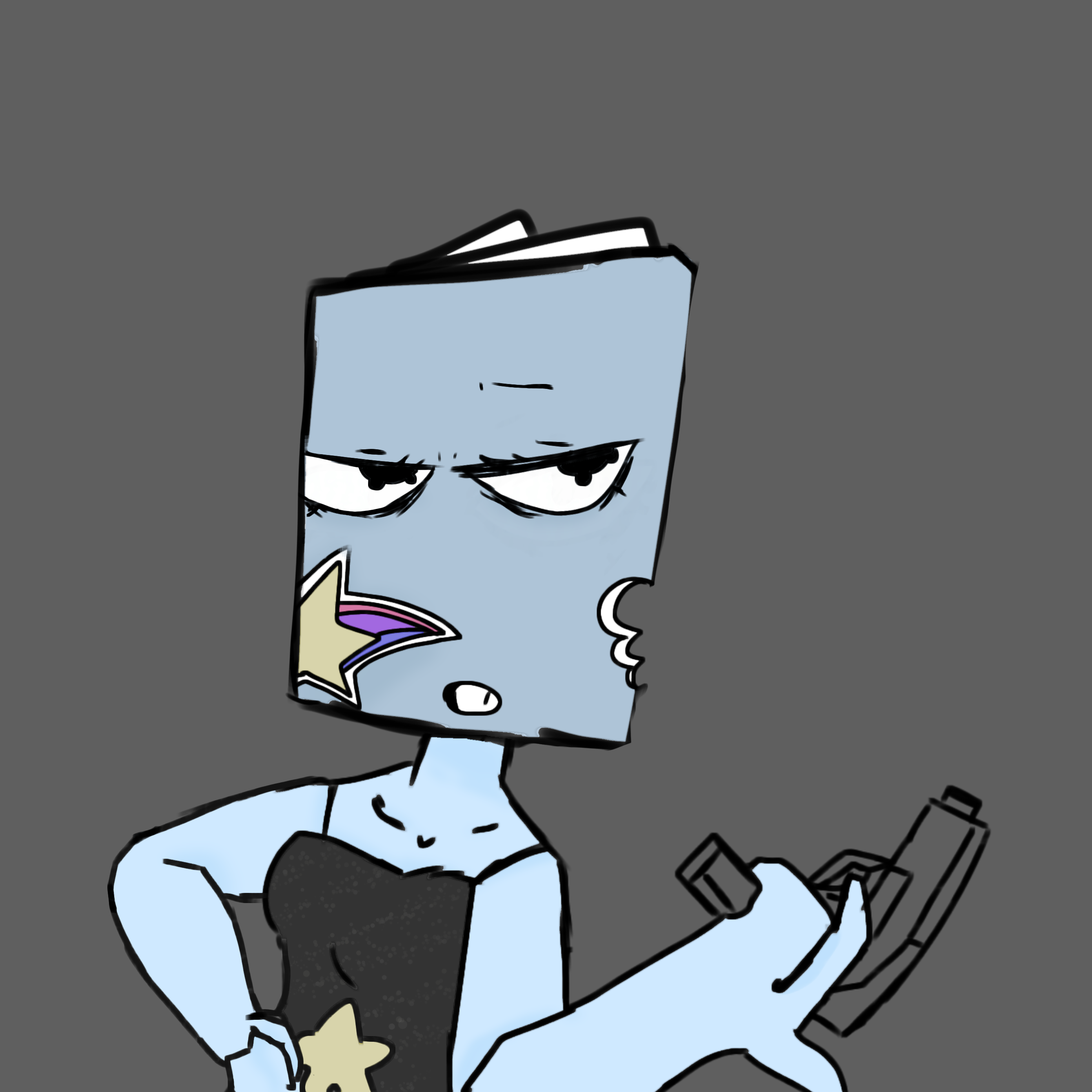 jessie but dandys block au - ibisPaint