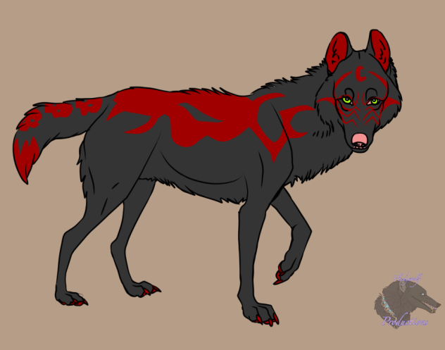 wolf adopt demon - ibisPaint