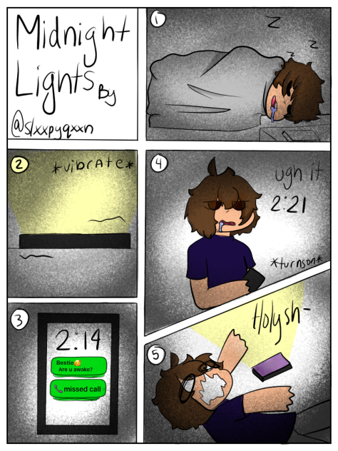 Midnight lights - ibisPaint