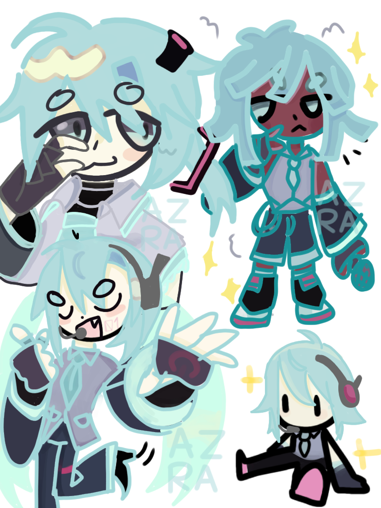 I DRAW THEM AGAIN😭 - ibisPaint