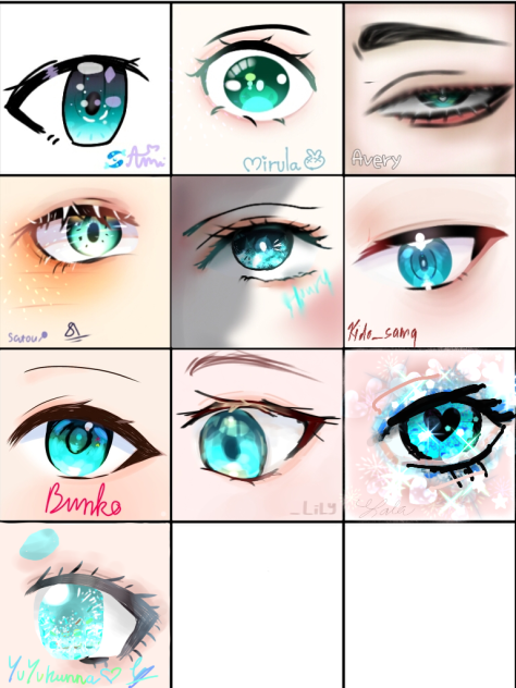 Blue Eyes Collab (please join) - ibisPaint
