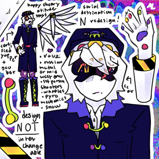 ⚡️ redesigned ! N 🌈 - ibisPaint