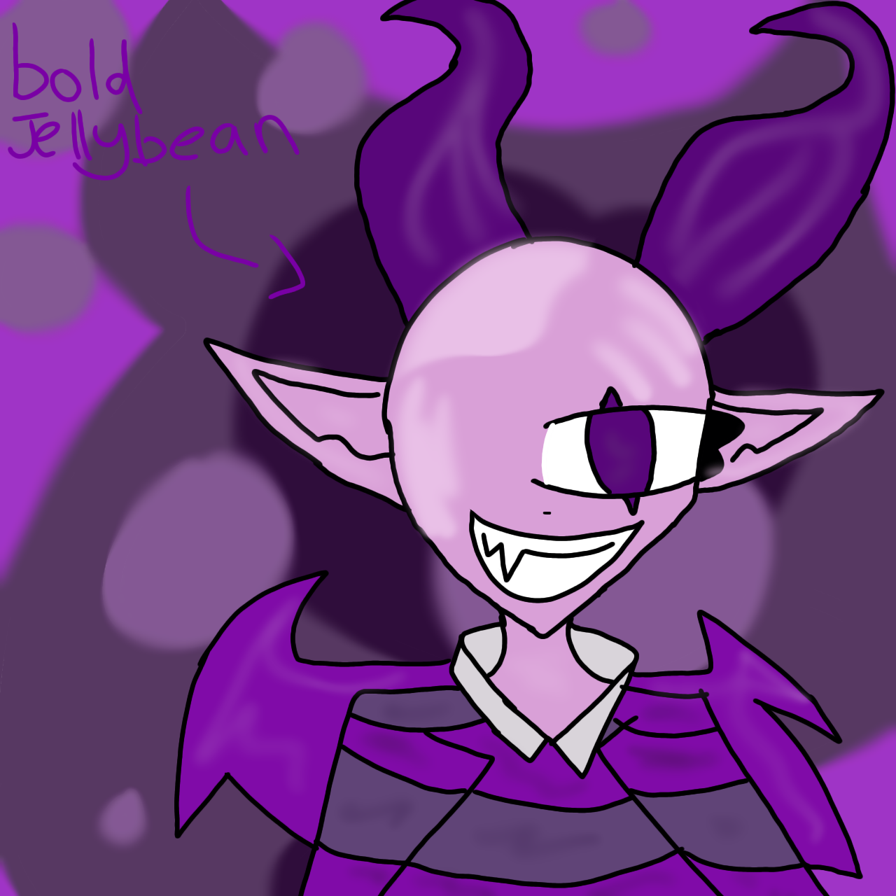 Bold Jellybean fan art - ibisPaint