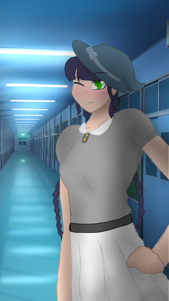 Girl With Witch Hat - ibisPaint