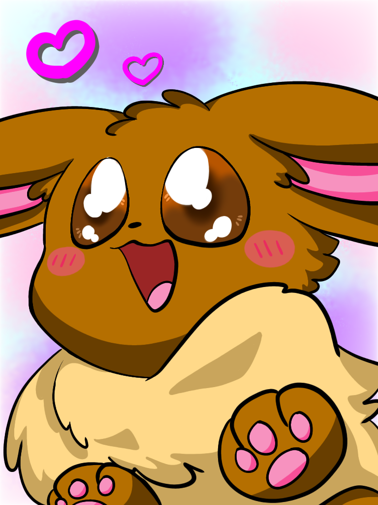Eevee para mi prima - ibisPaint
