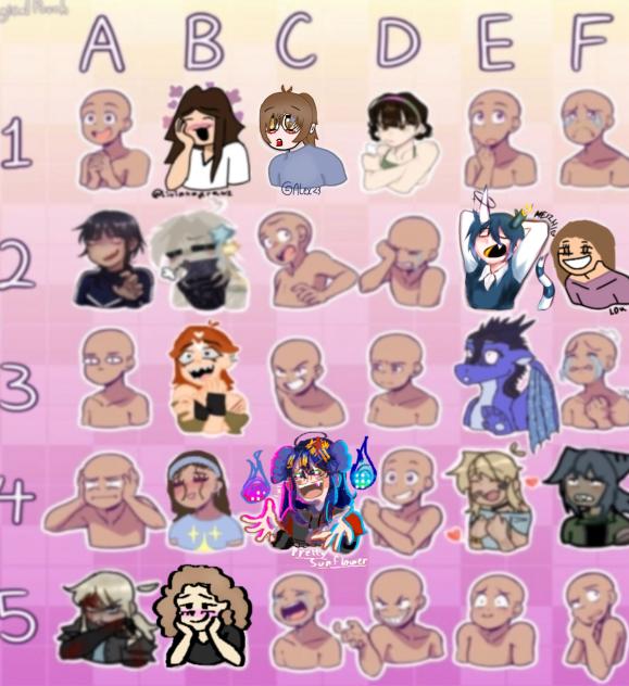 Humanoid Expression #1 Collab - ibisPaint